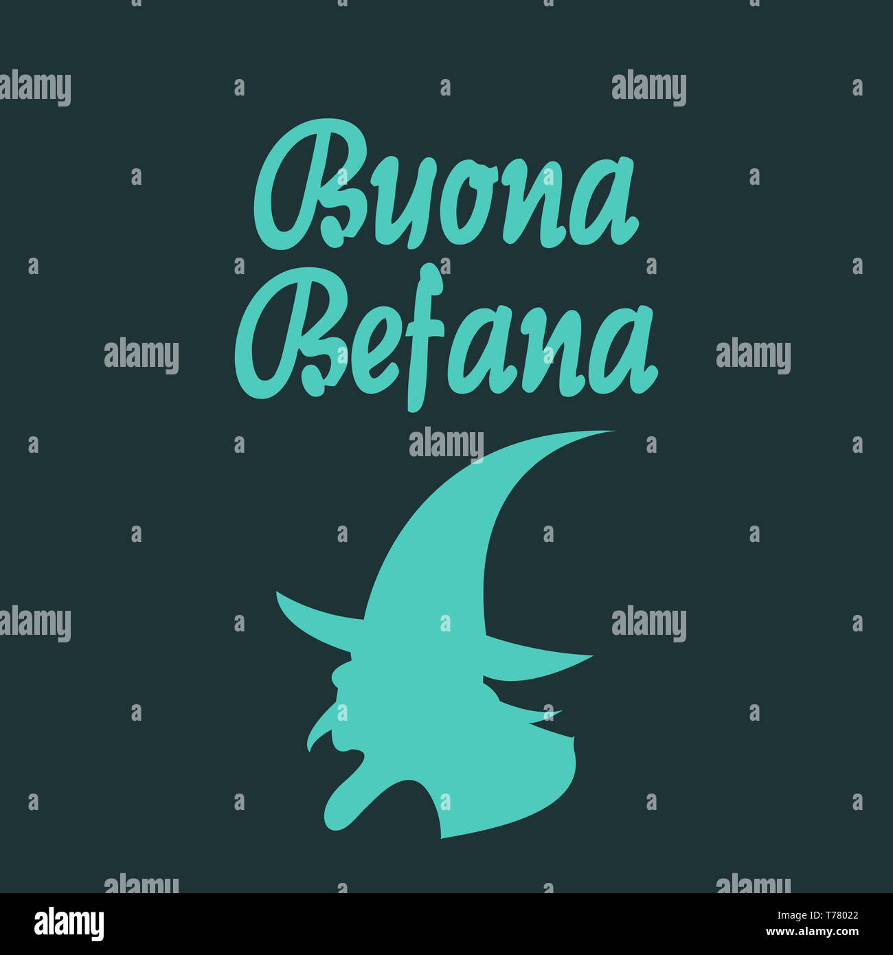 Vector illustration of a background for Happy Epiphany Stock Photo - Alamy