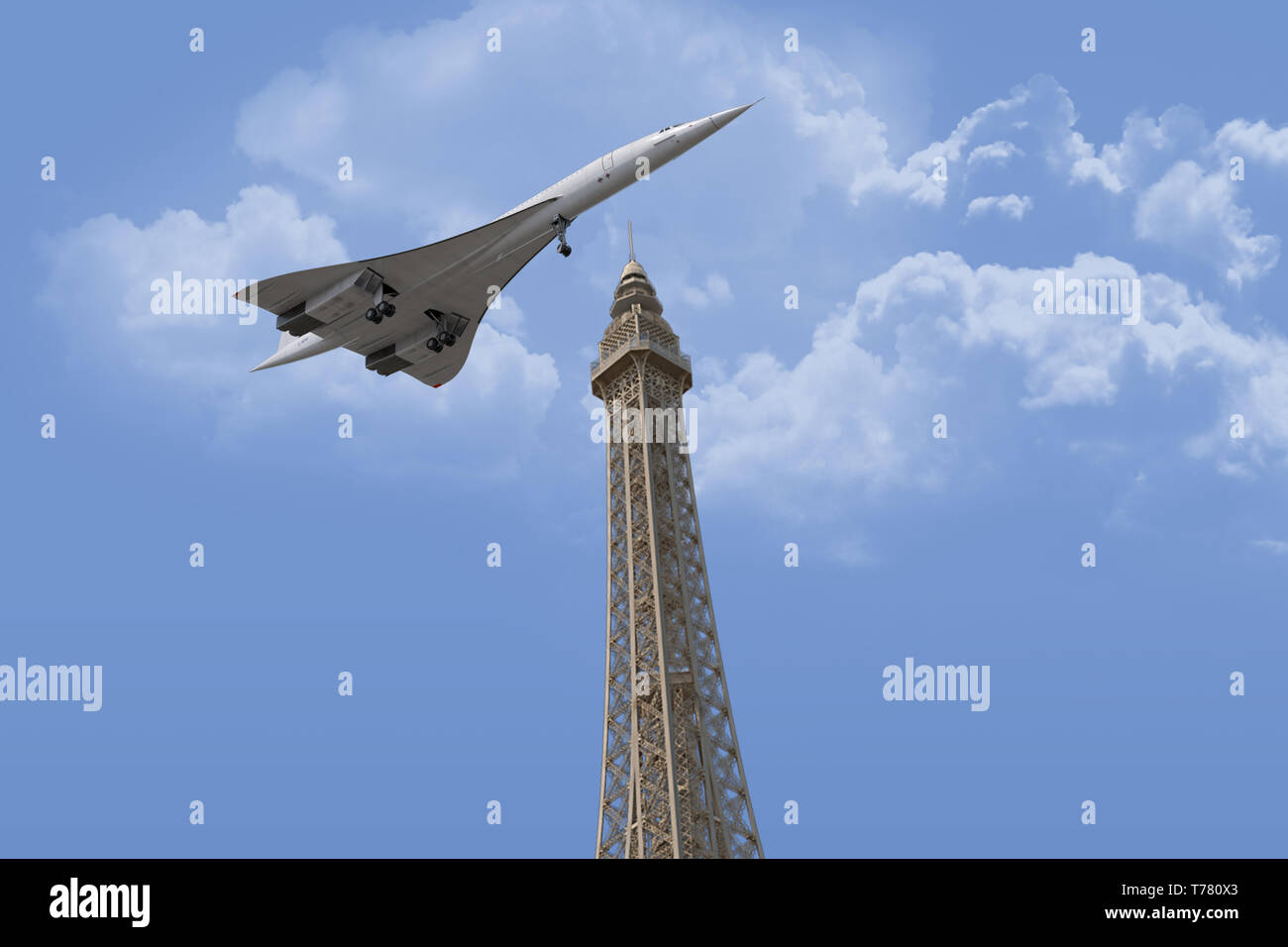 French plane concorde hi-res stock photography and images - Alamy