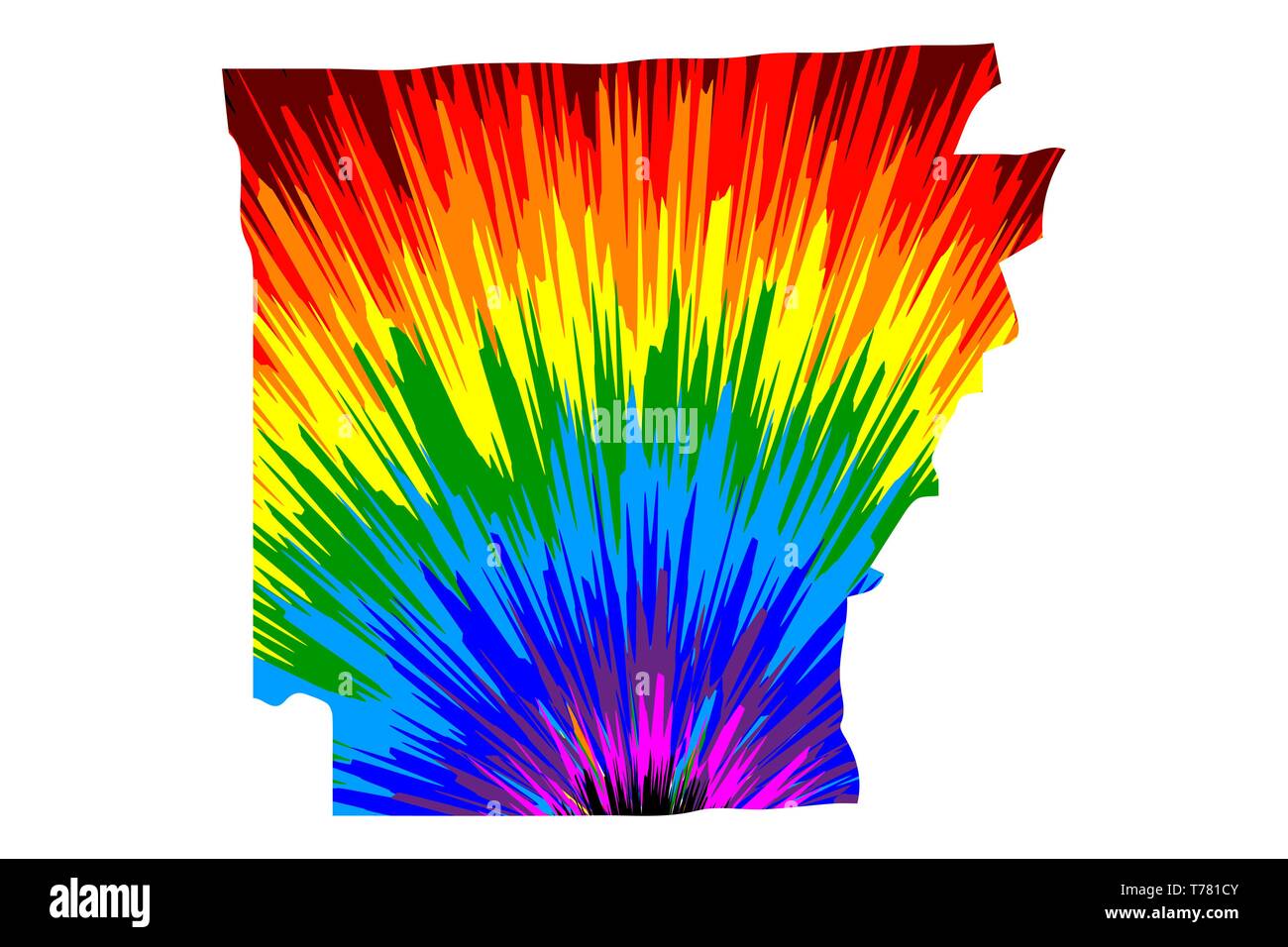 Purple u s map hi-res stock photography and images - Alamy