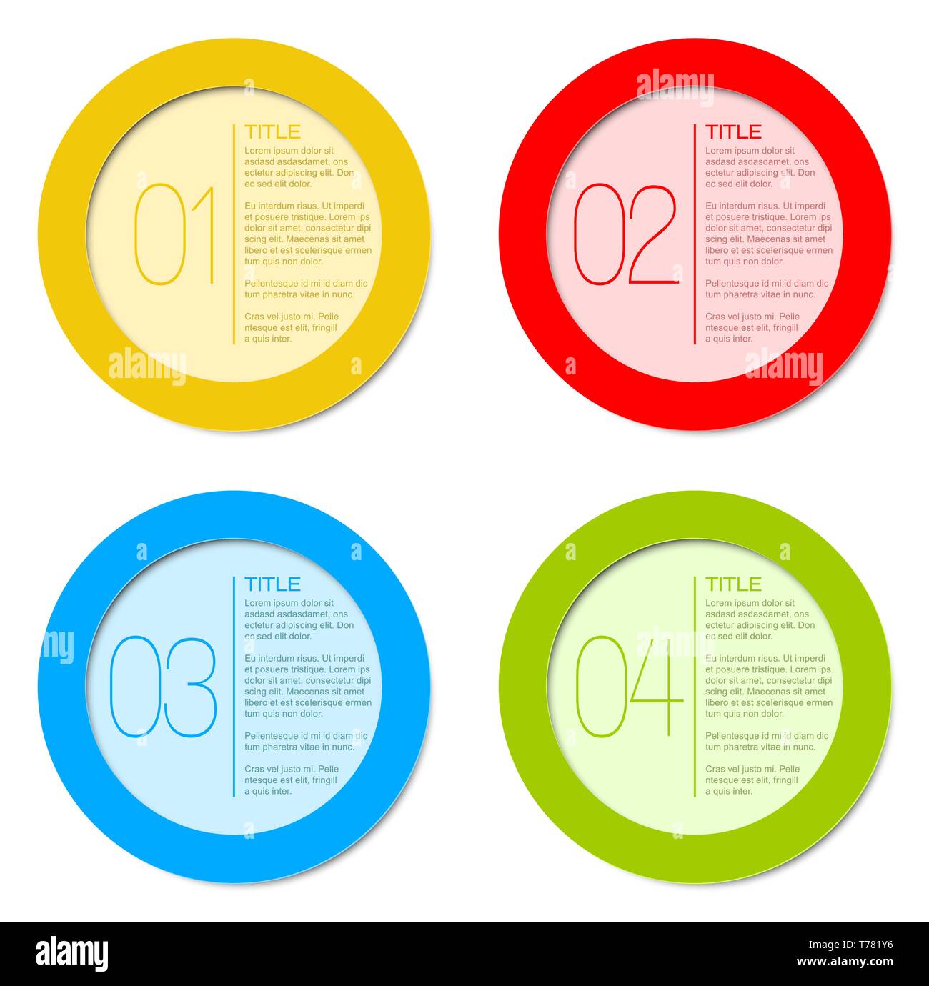 One two three four - vector progress icons for four steps Stock Vector ... One two three four - vector progress icons for four steps Stock Vector ...