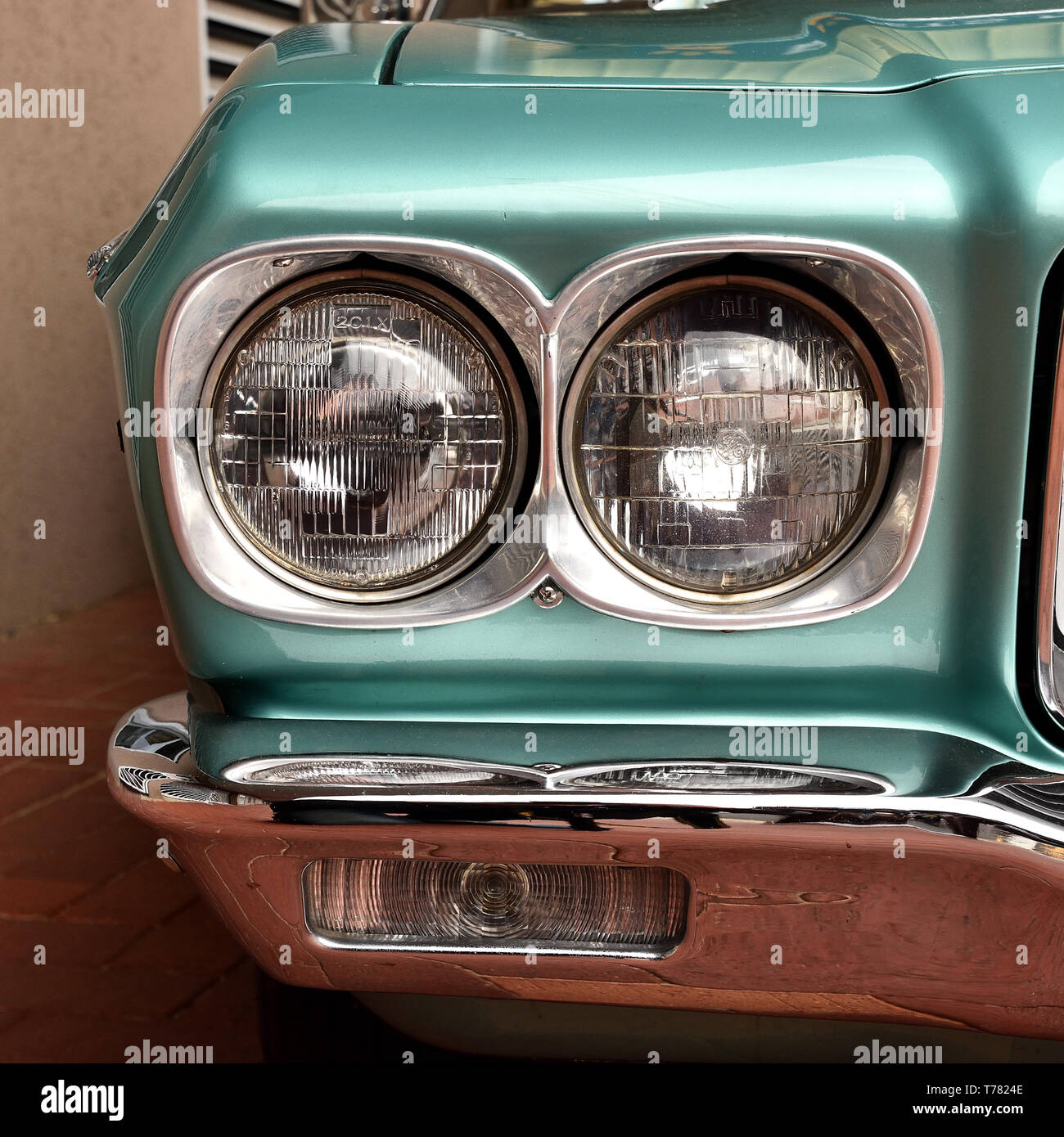 Holden HQ Premier headlight Stock Photo - Alamy
