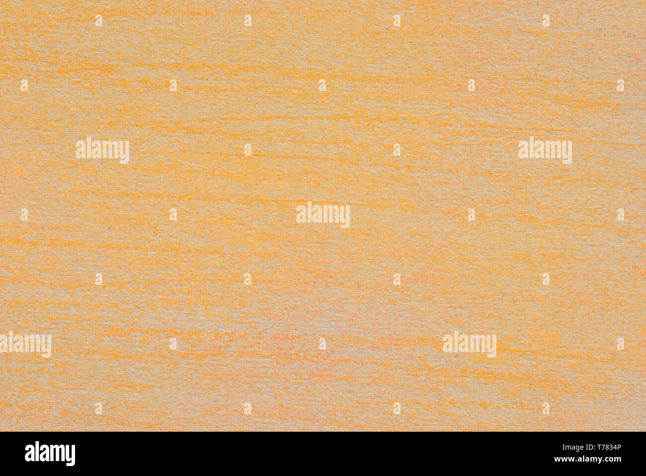 orange color pastel drawing on recycled paper background texture Stock ...