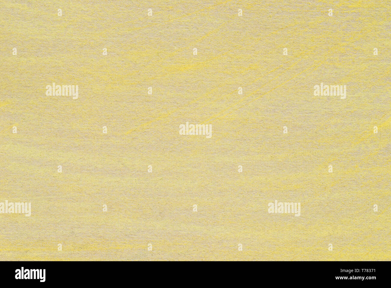yellow color pastel drawing on recycled paper background texture Stock ...