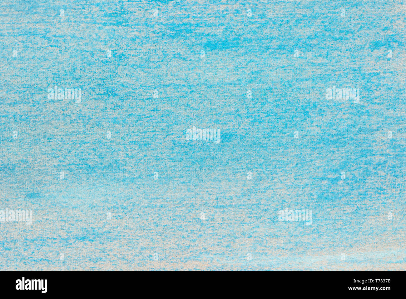 blue color pastel drawing on recycled paper background texture Stock ...