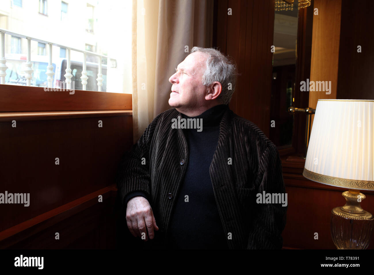 Portrait of Bernard Guetta (journalist) 16/03/2019 ©Basso CANNARSA ...