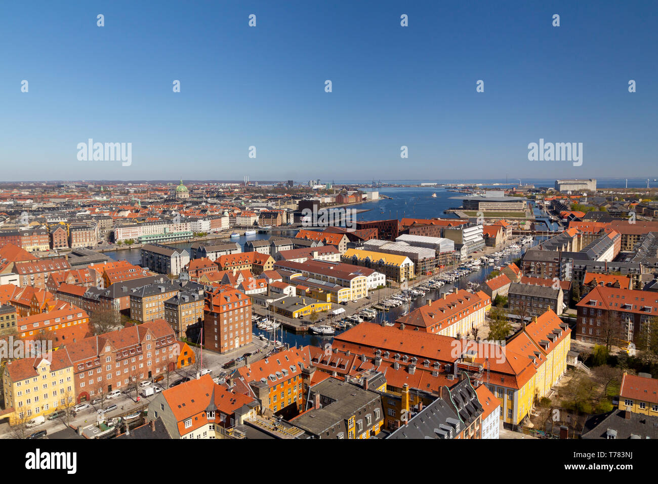 Denmark aerial hi-res stock photography and images - Alamy