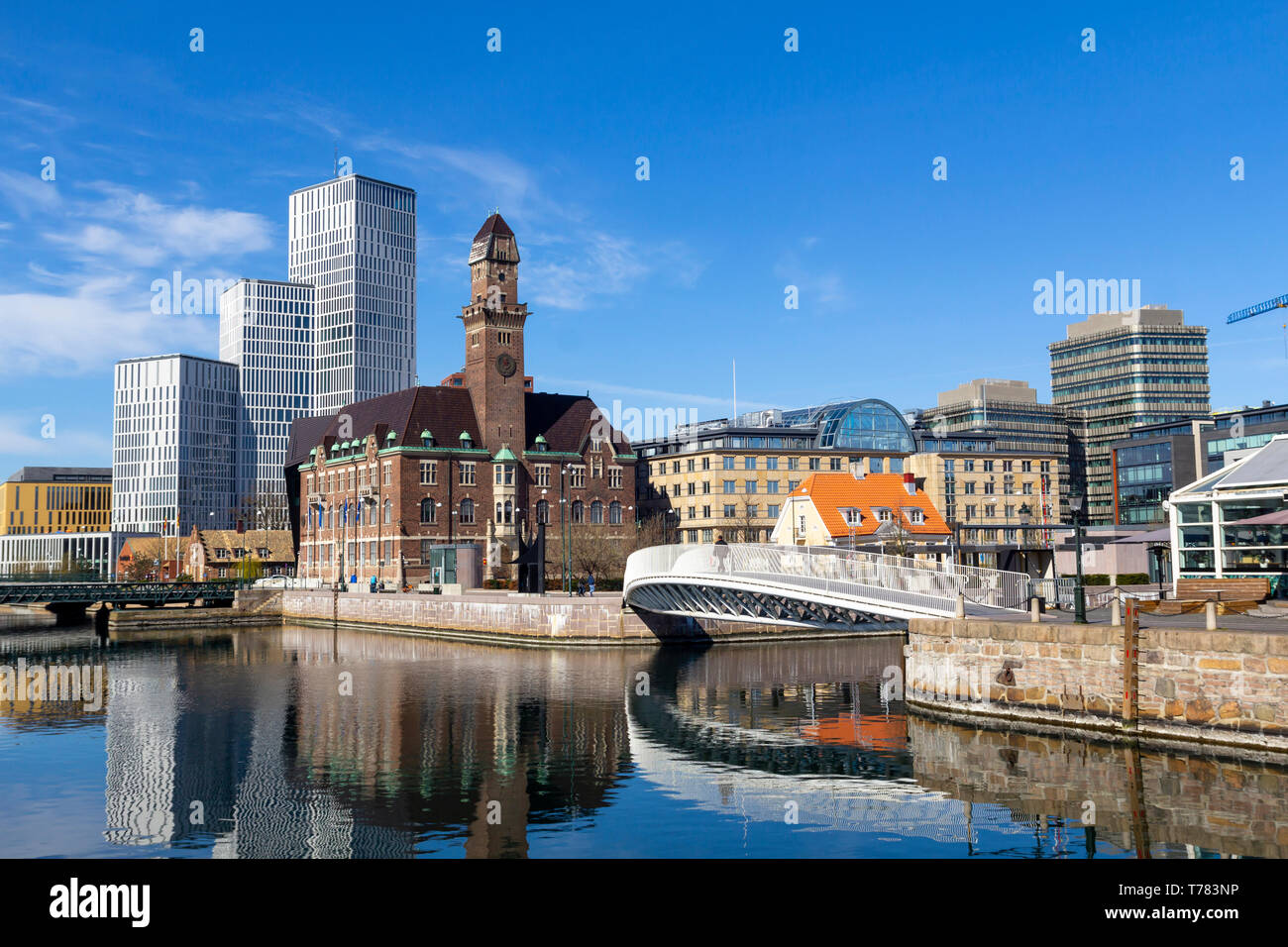 City view of Malmo, Sweden Stock Photo - Alamy