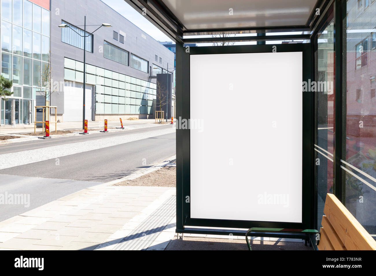 Bus advertisement poster hi-res stock photography and images - Alamy