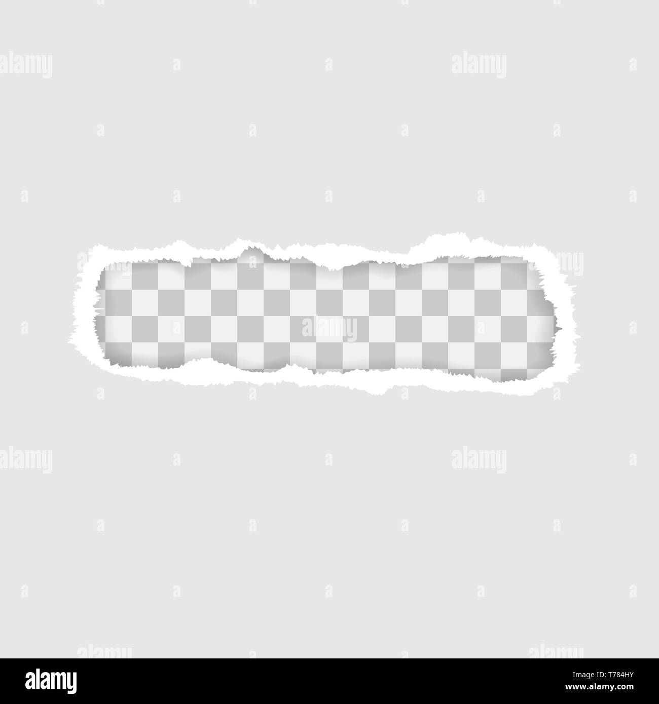 Torn paper vector hi-res stock photography and images - Alamy