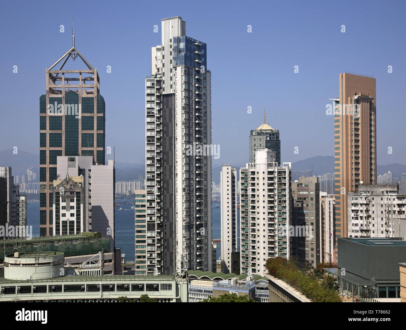 View of Hong Kong. China Stock Photo - Alamy