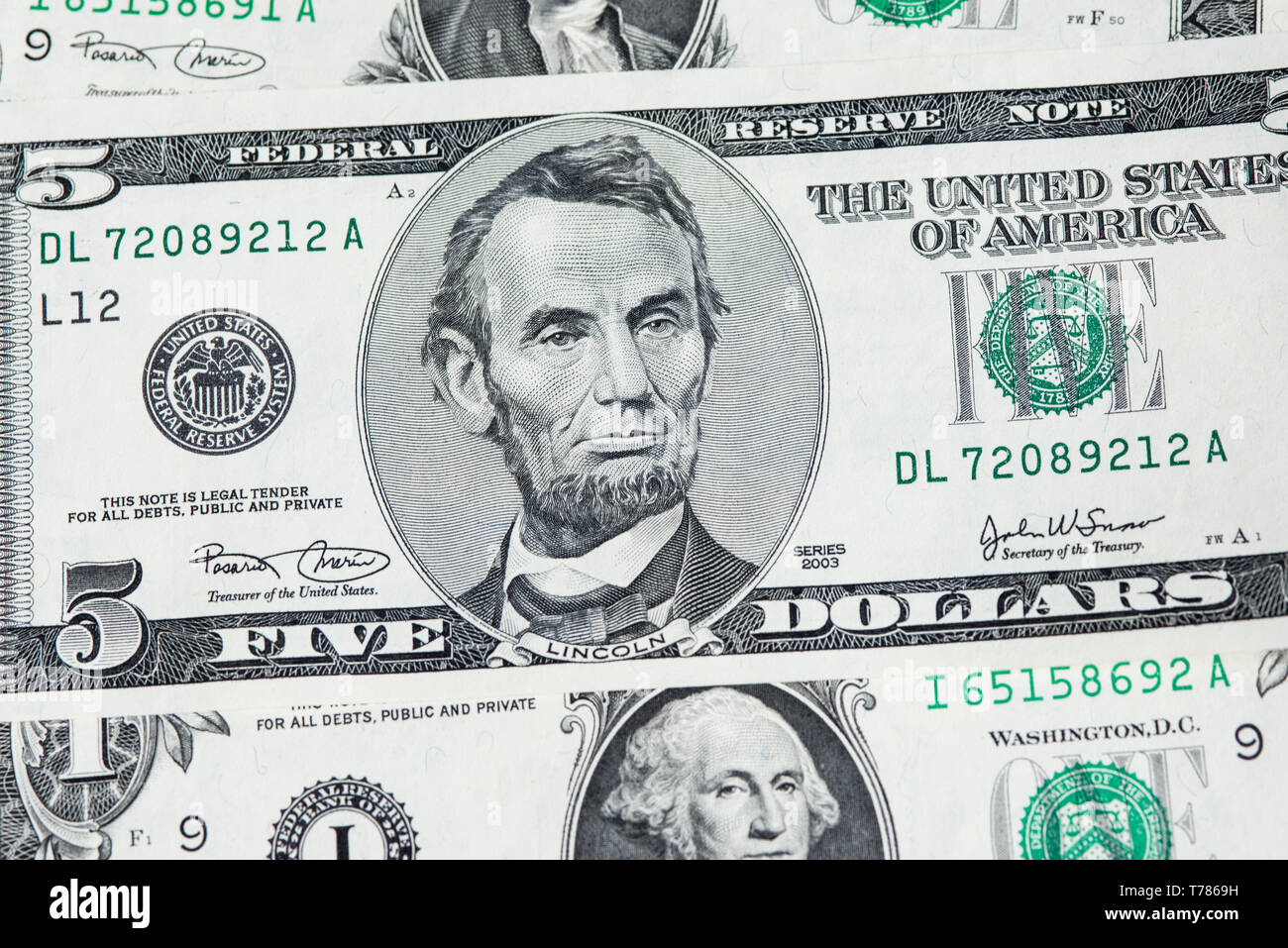 US Dollar bank notes, macro Stock Photo - Alamy