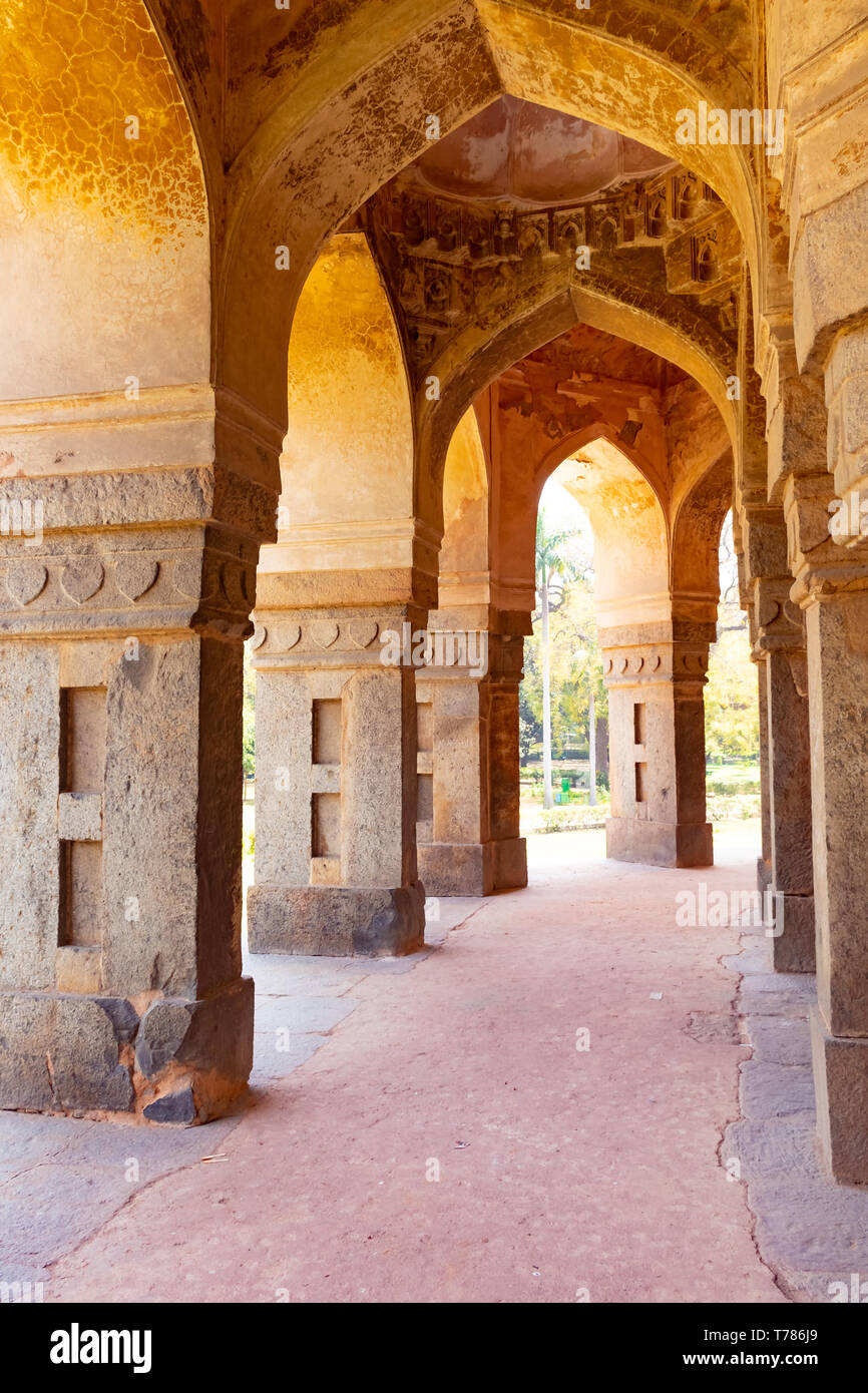 Muhammad Shah Sayyid Tomb at Lodhi Garden in New Delhi, India Stock ...