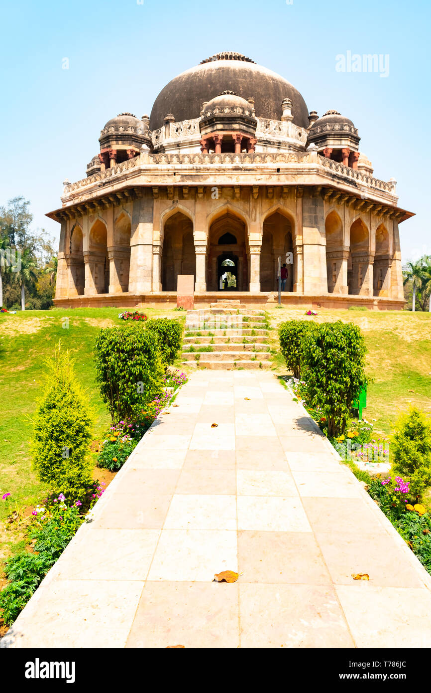 Muhammad Shah Sayyid Tomb at Lodhi Garden in New Delhi, India Stock ...