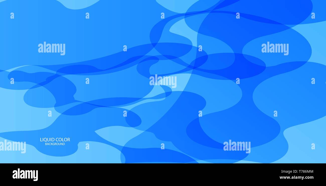 Abstract form of fluid. Liquid design. Liquid dynamic background for ...