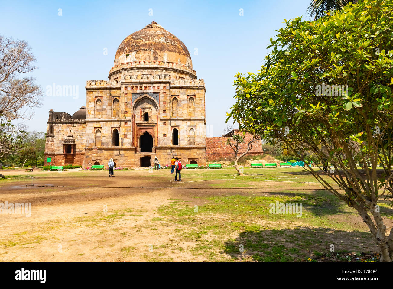 Sheesh gumbad temple in lodi gardens hi-res stock photography and ...