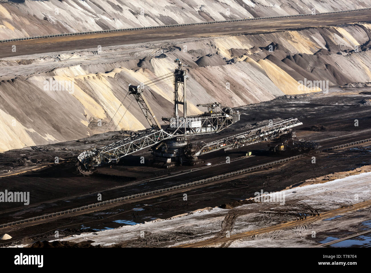 Brown coal mine Garzweiler of RWE Power Stock Photo - Alamy