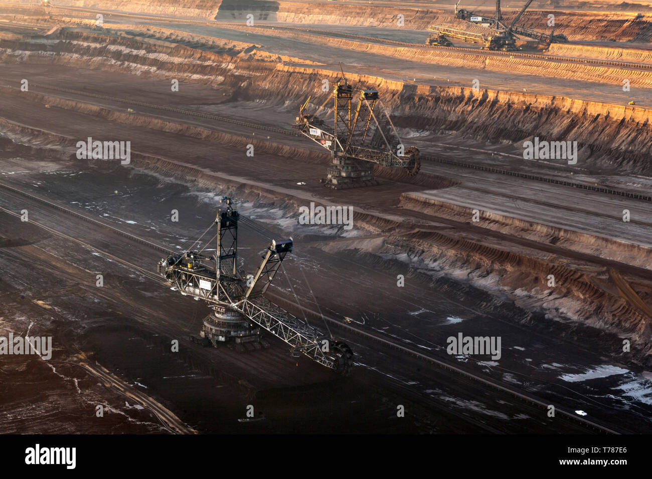 Brown coal mine Garzweiler of RWE Power Stock Photo - Alamy