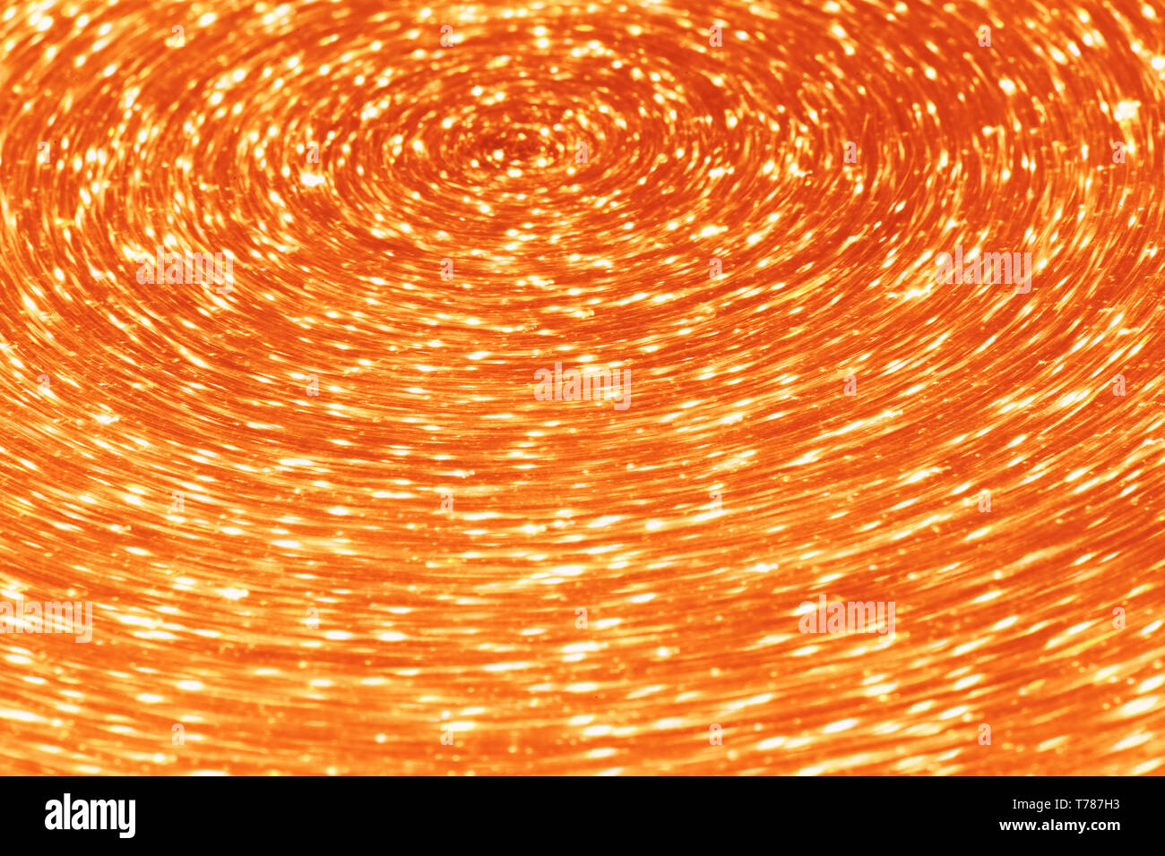 orange effect made by bokeh abstract background, copy space Stock Photo ...