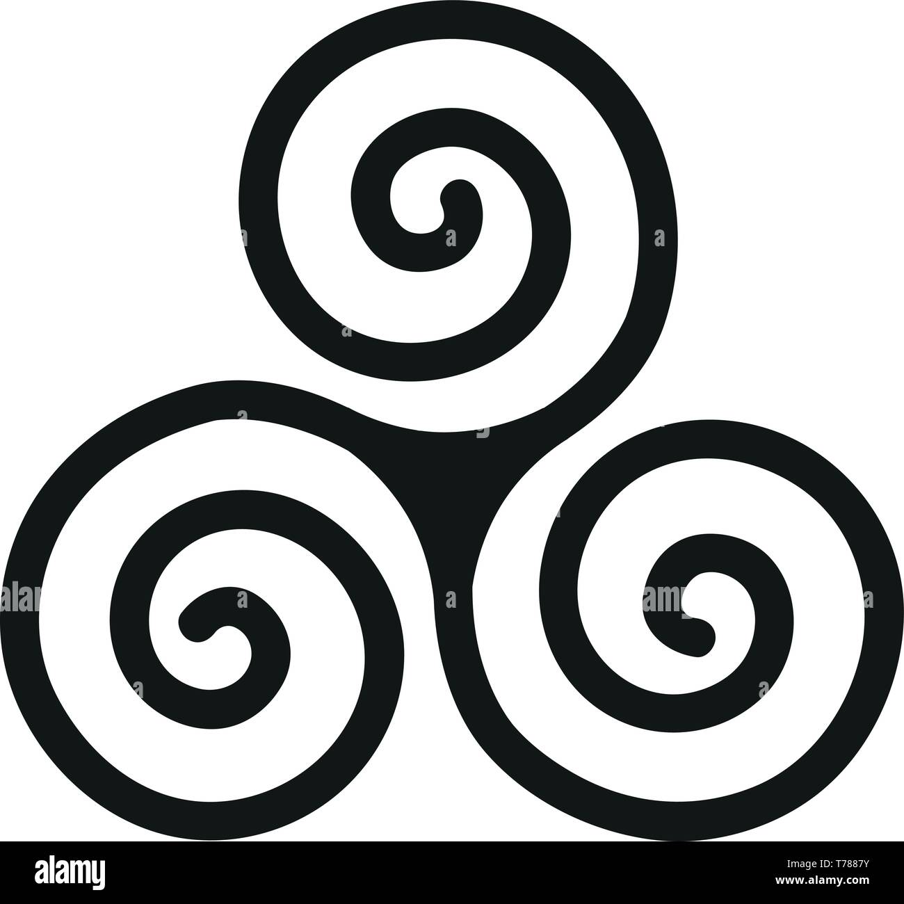 Birth spiral Stock Vector Images - Alamy