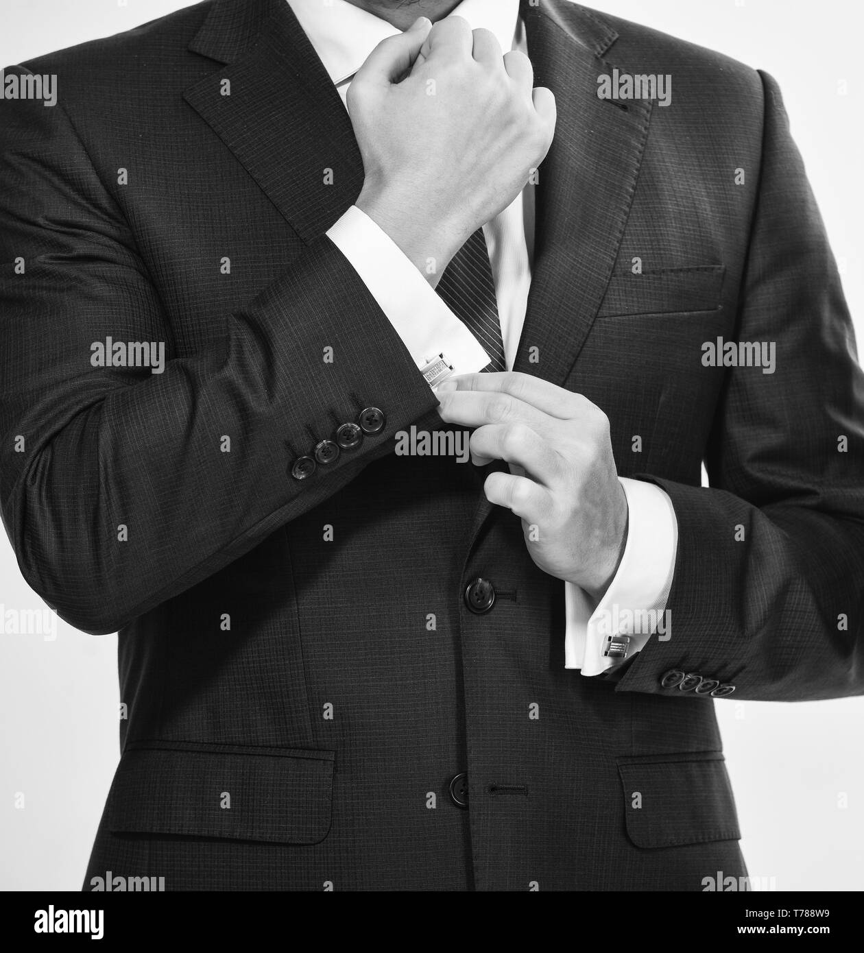 Every detail matters. Stylish details business appearance. Business ...