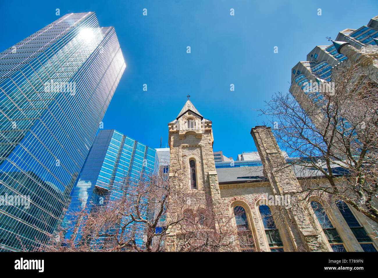 Toronto Saint Andrew Church, a large and historic Romanesque Revival ...