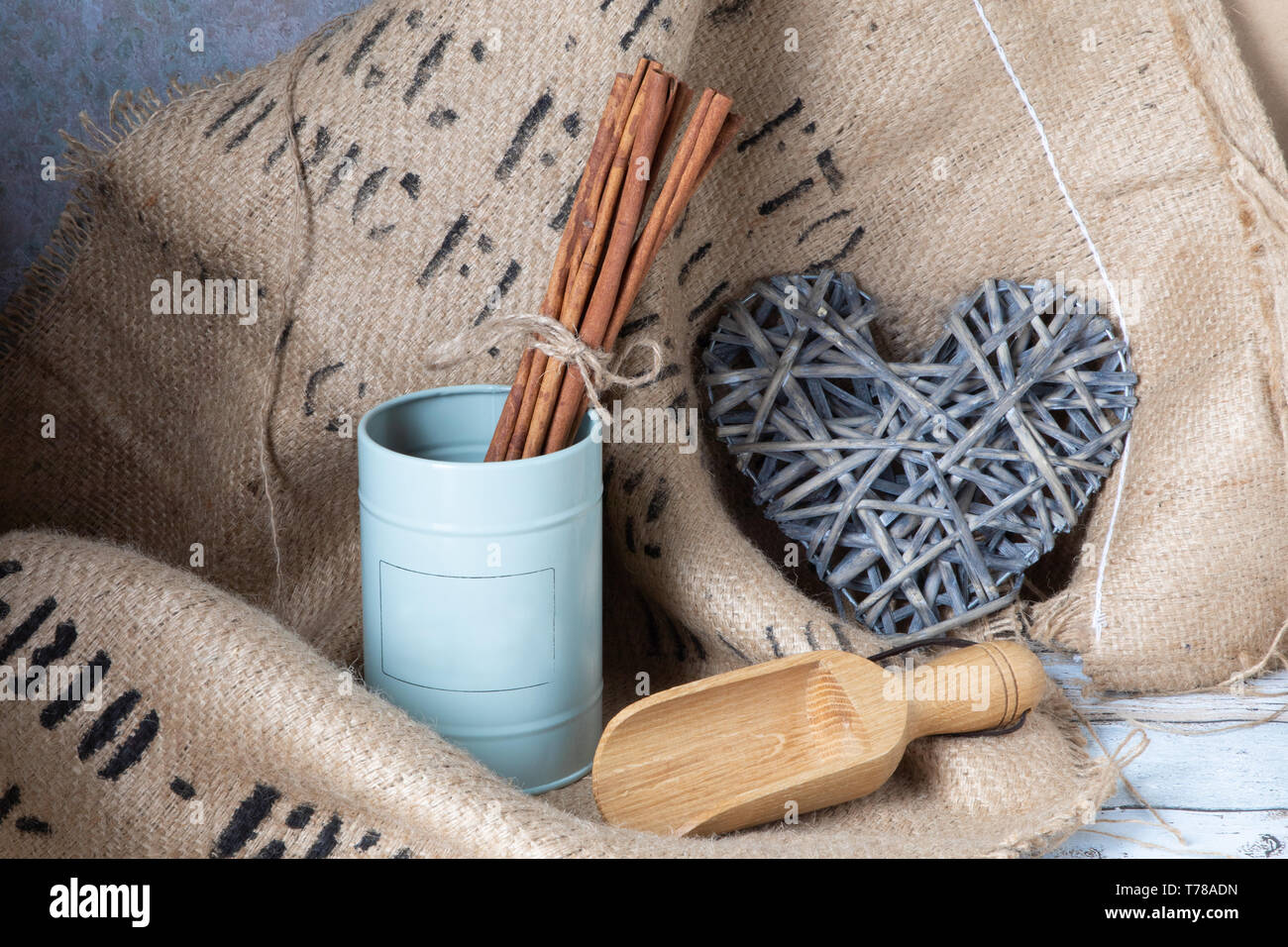Kitchen still-life with cottage theme Stock Photo - Alamy