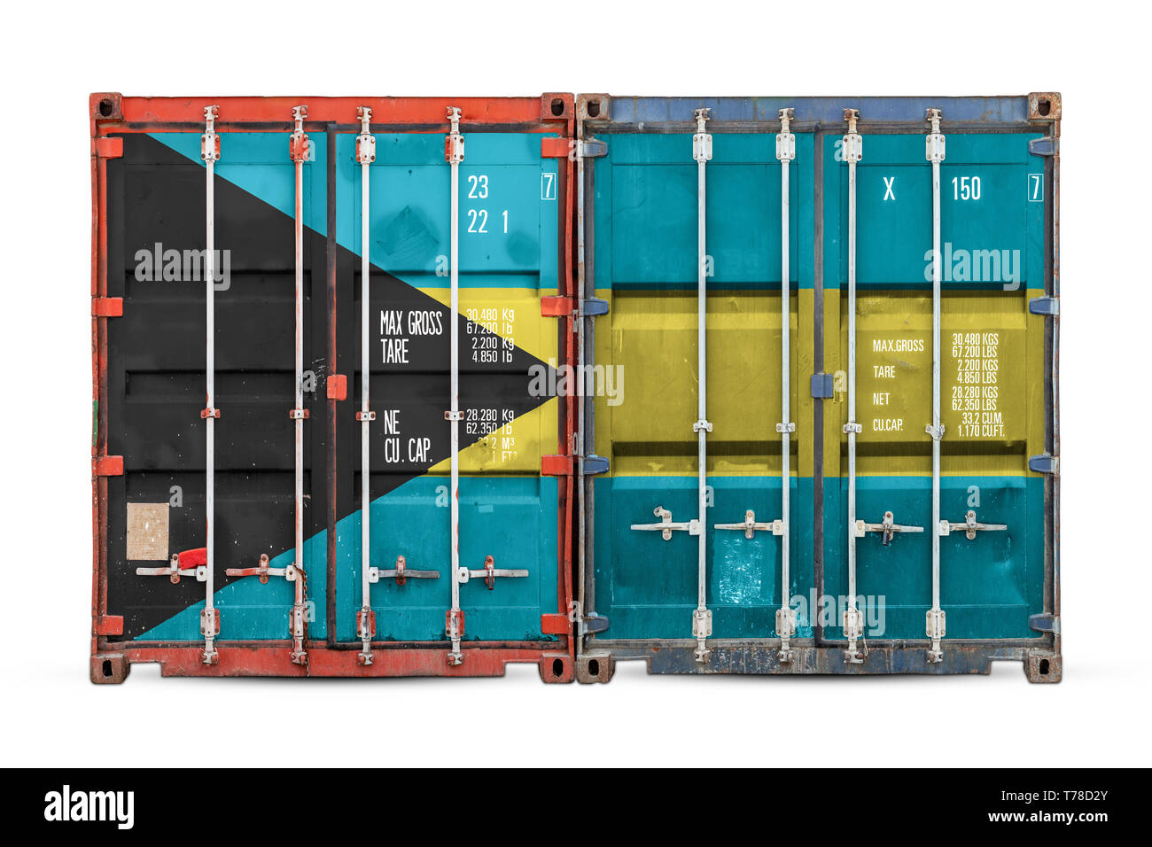The concept of Bahamas export-import and national delivery of goods ...
