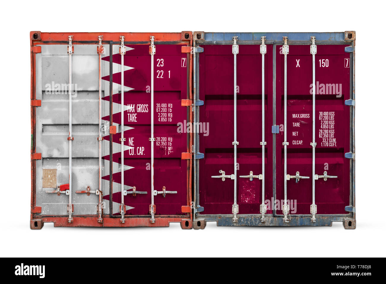 The concept of Qatar export-import and national delivery of goods ...