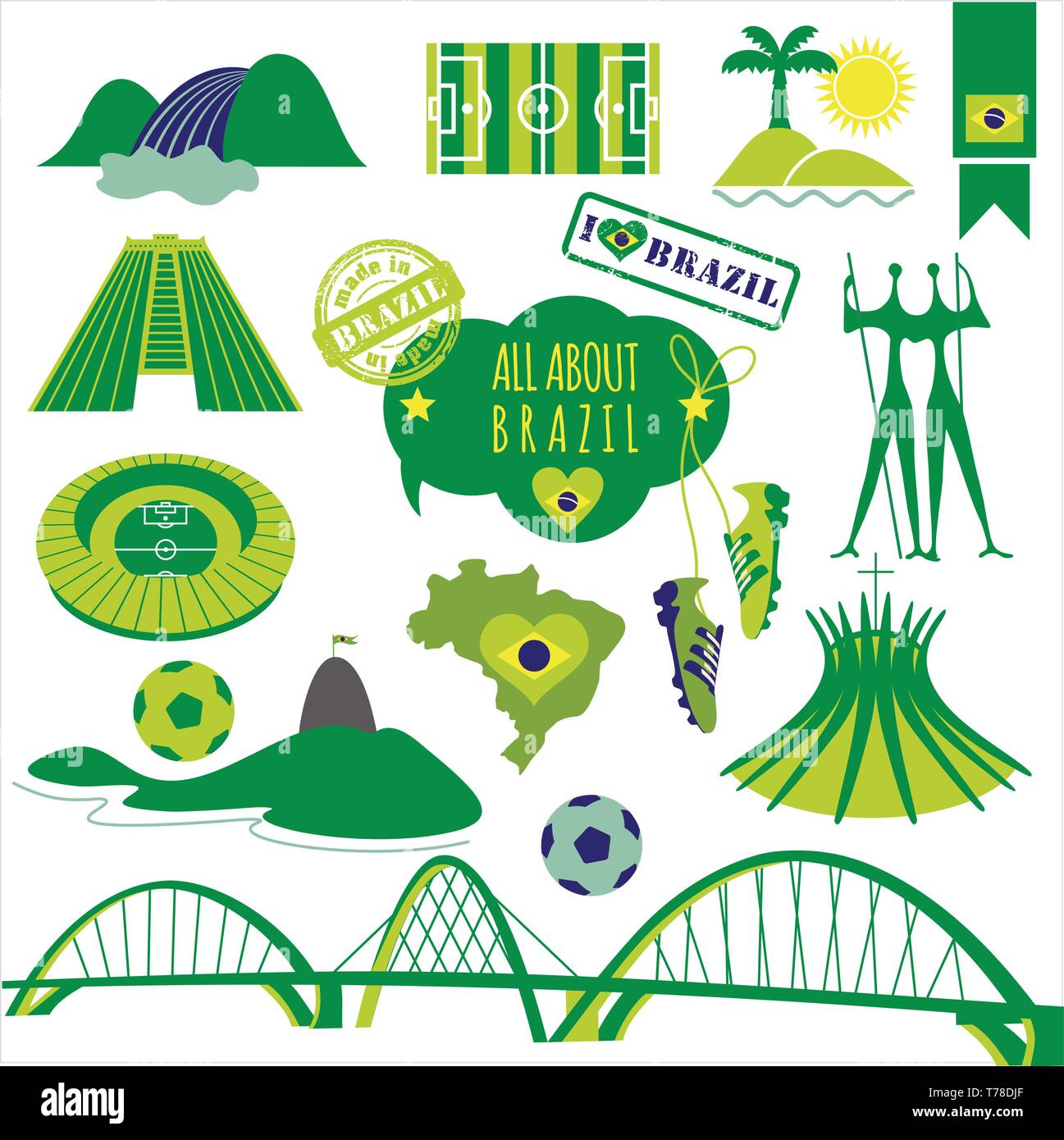 Brazilian l Stock Vector Images - Alamy