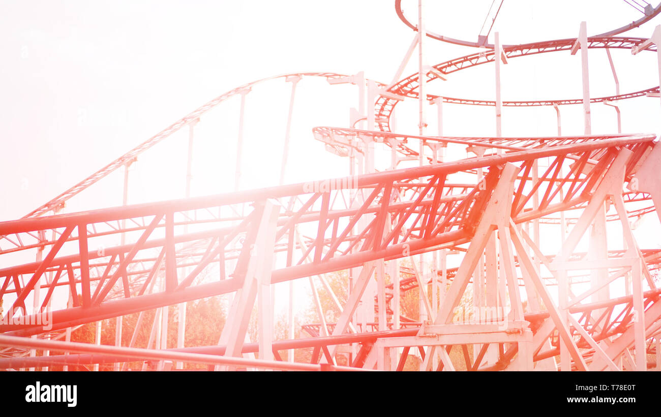 Looping Roller Coaster Sunny High Resolution Stock Photography and ...