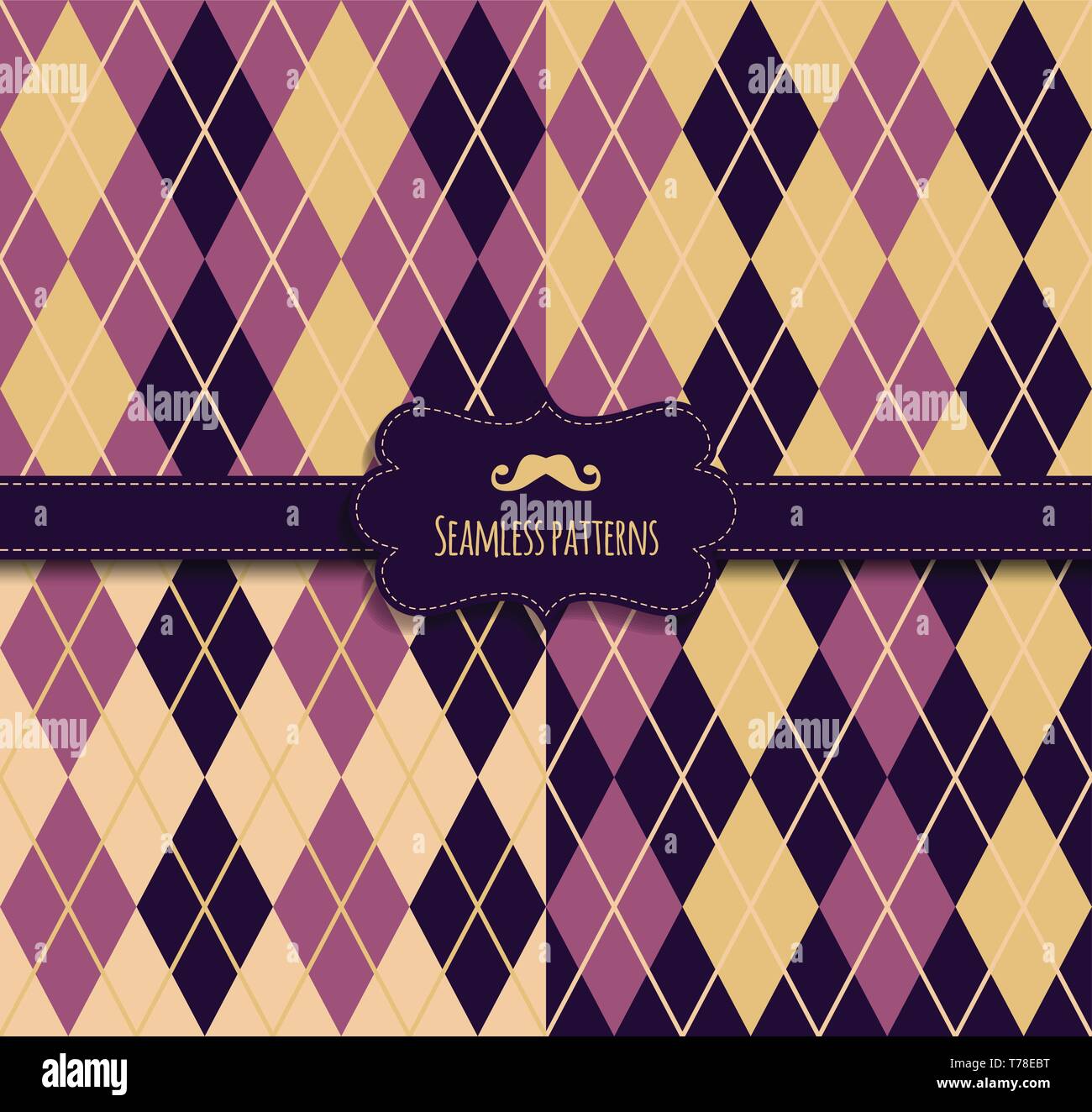 Diamond twill pattern Stock Vector Images - Alamy