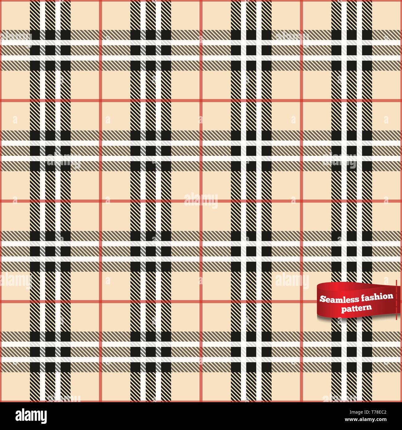 Seamless fabric pattern Stock Vector Image & Art - Alamy