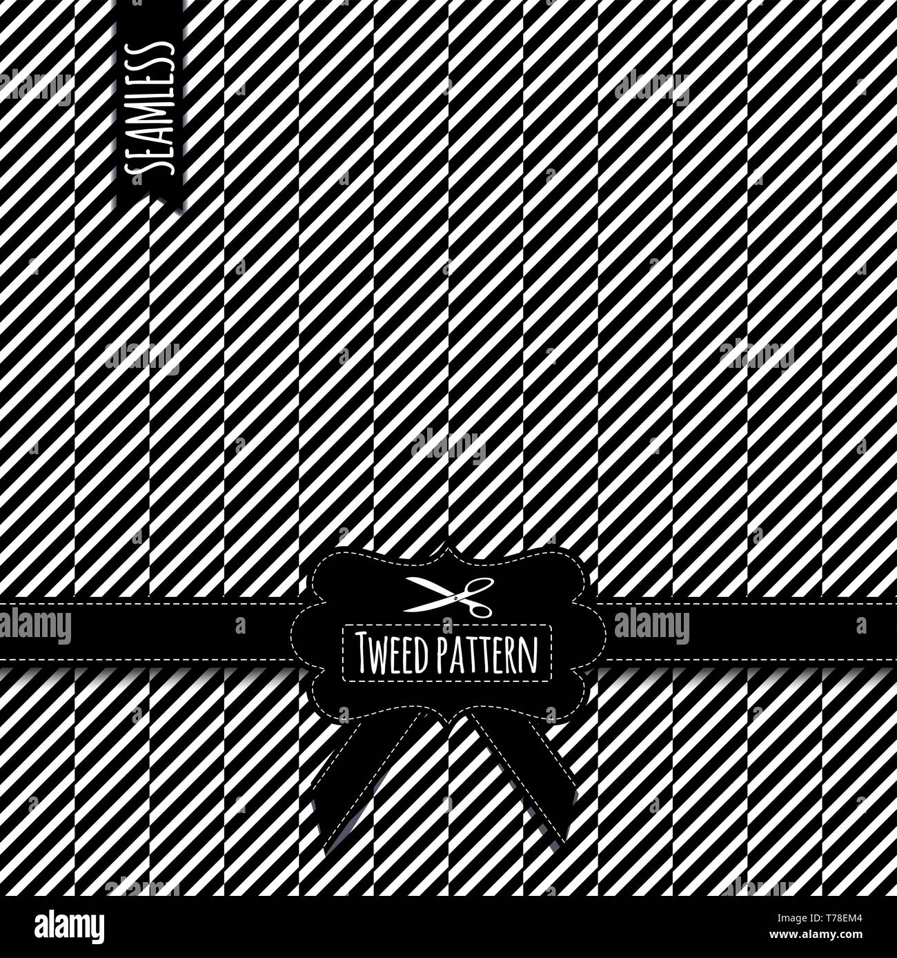 Seamless fashion pattern. Vector stock design pattern Stock Vector ...