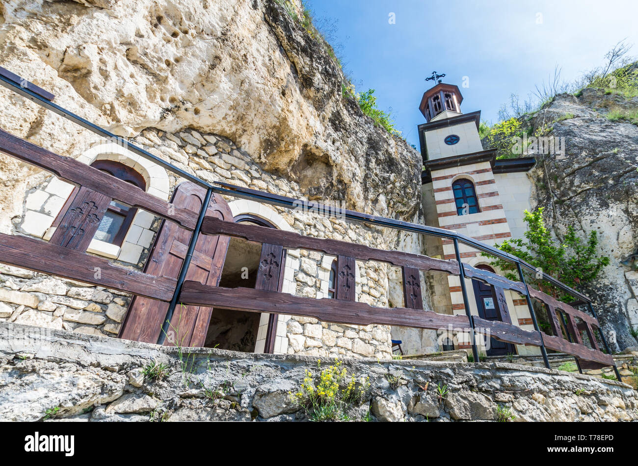 Amazing Basarabov Rock Monastery, Bulgaria. Basarbovo, the Monastery of ...
