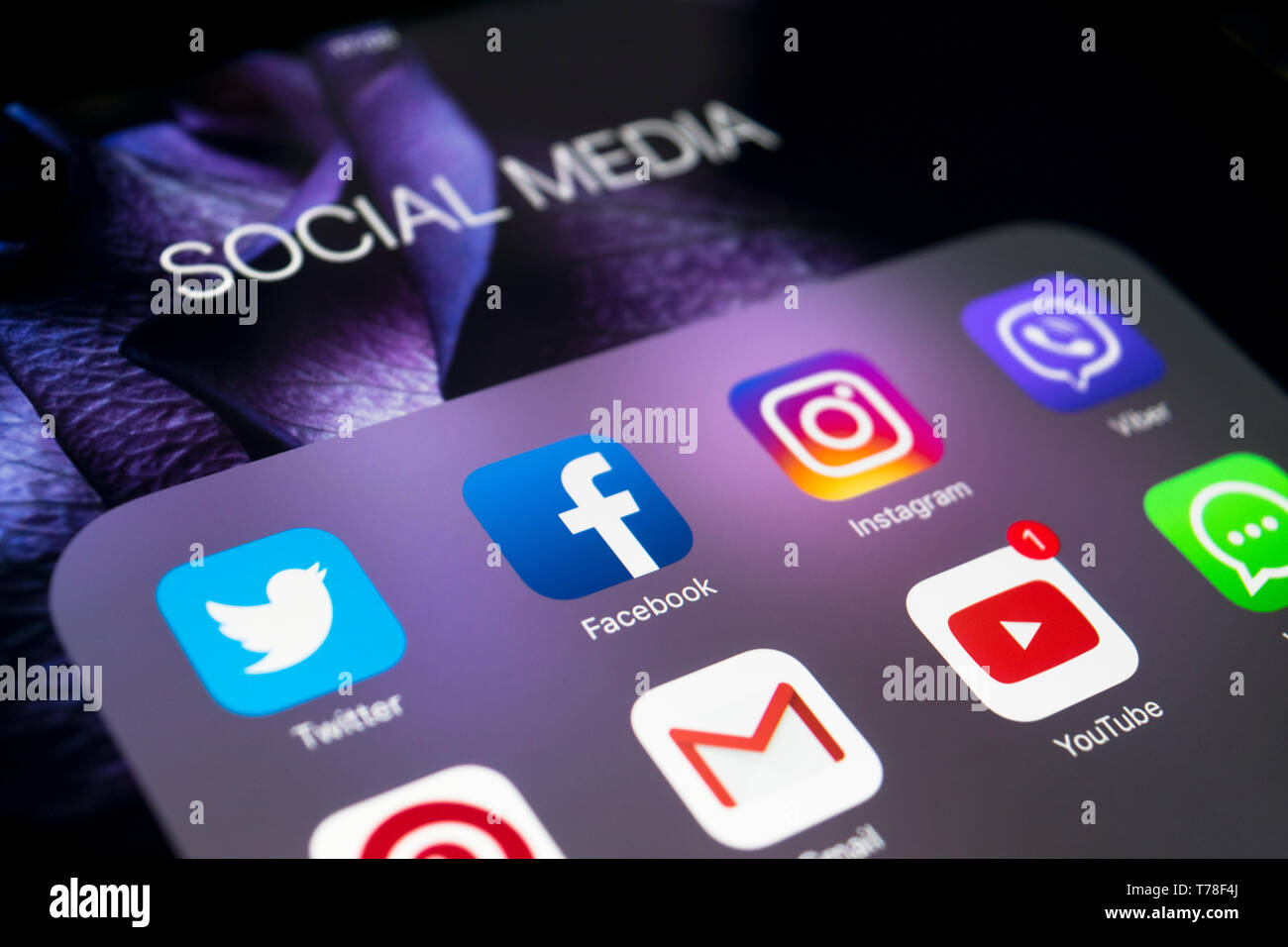 Icons Icon Facebook Tablet Ipad High Resolution Stock Photography and ...
