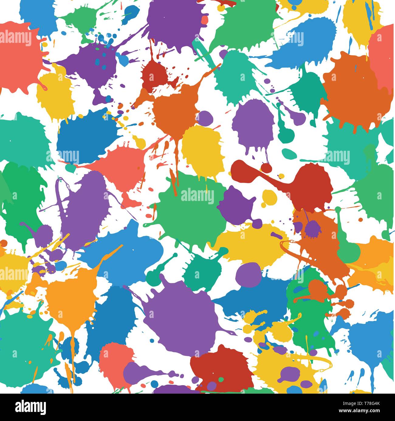 Bright color seamless pattern. Vector colors illustration Stock Vector ...