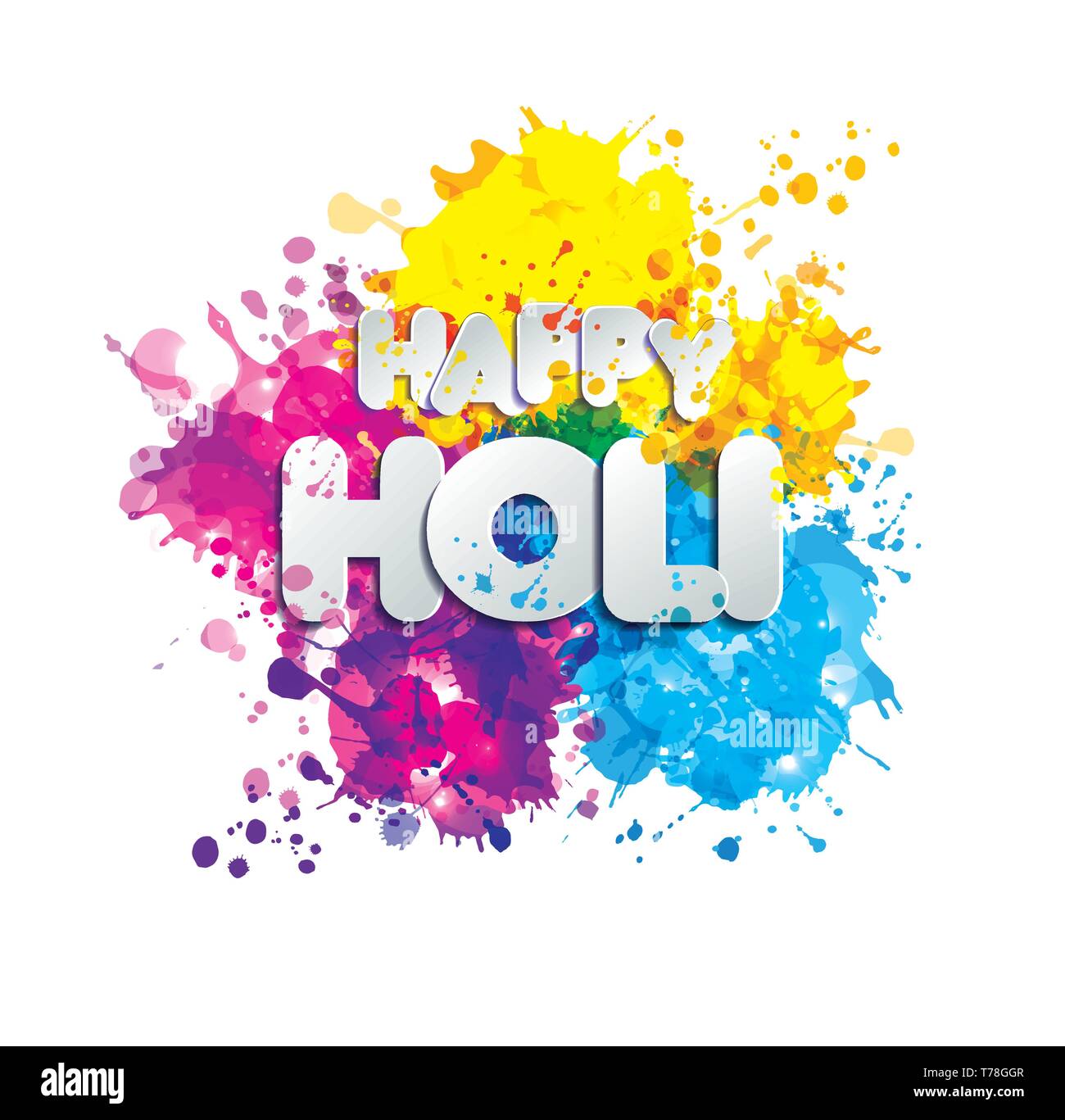 Holi banners Stock Vector Images - Alamy