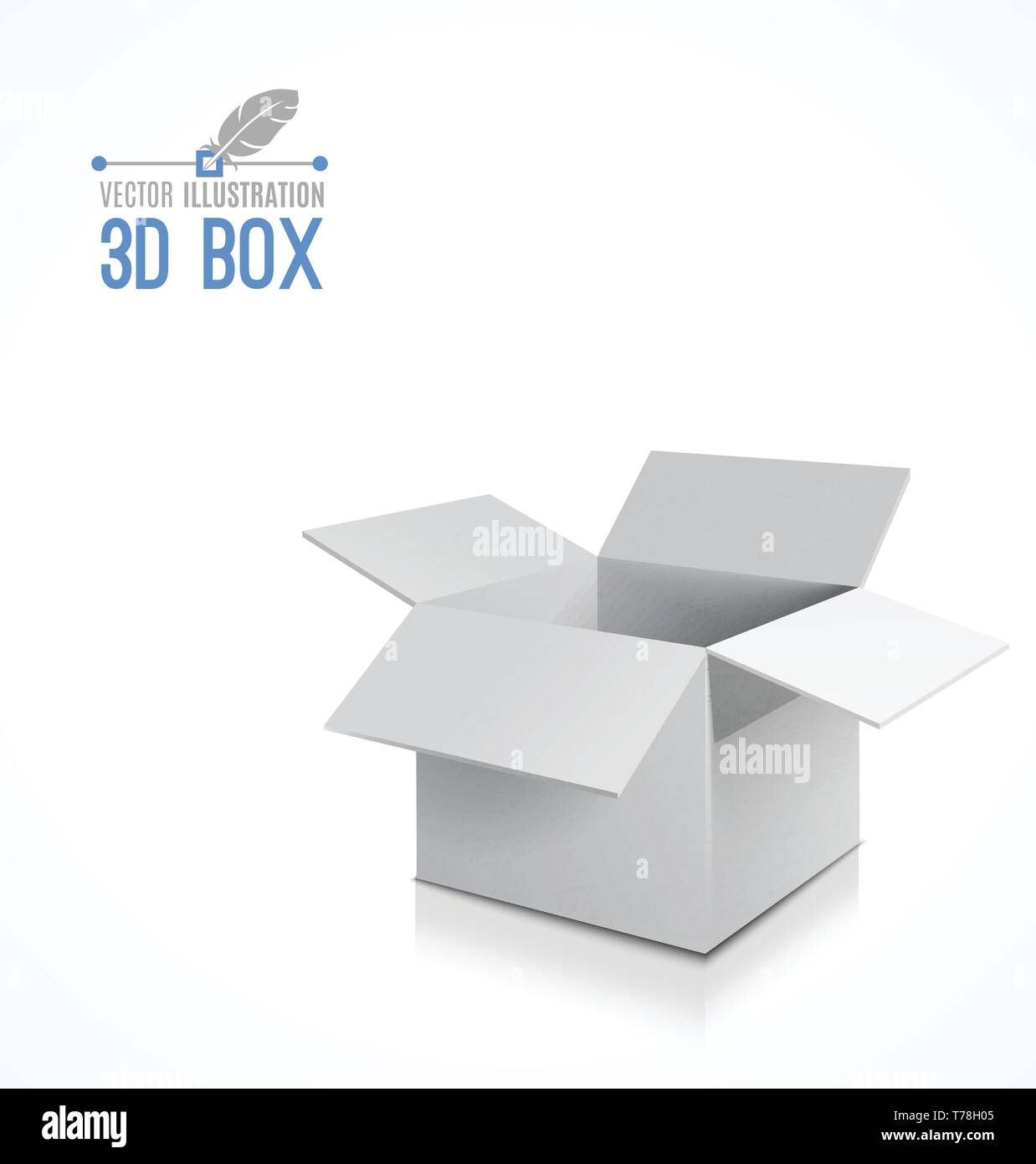 Cardboard box icon Stock Vector Image & Art - Alamy