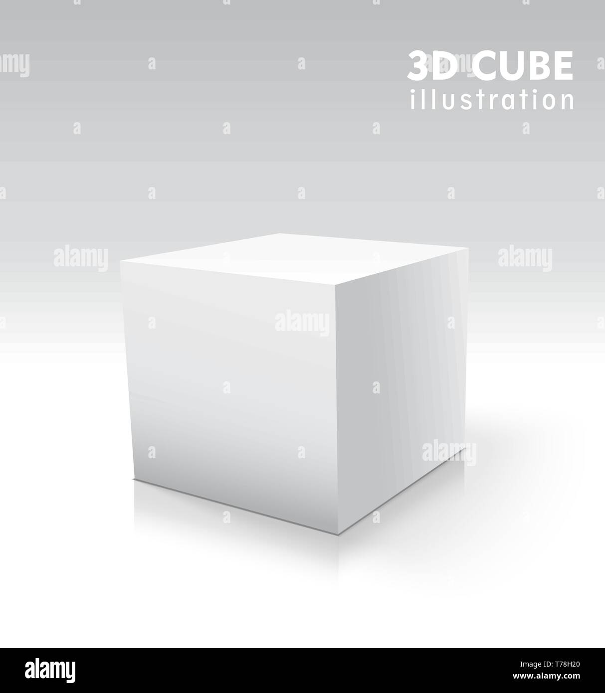 Vector 3d cube for your graphic design Stock Vector Image & Art - Alamy