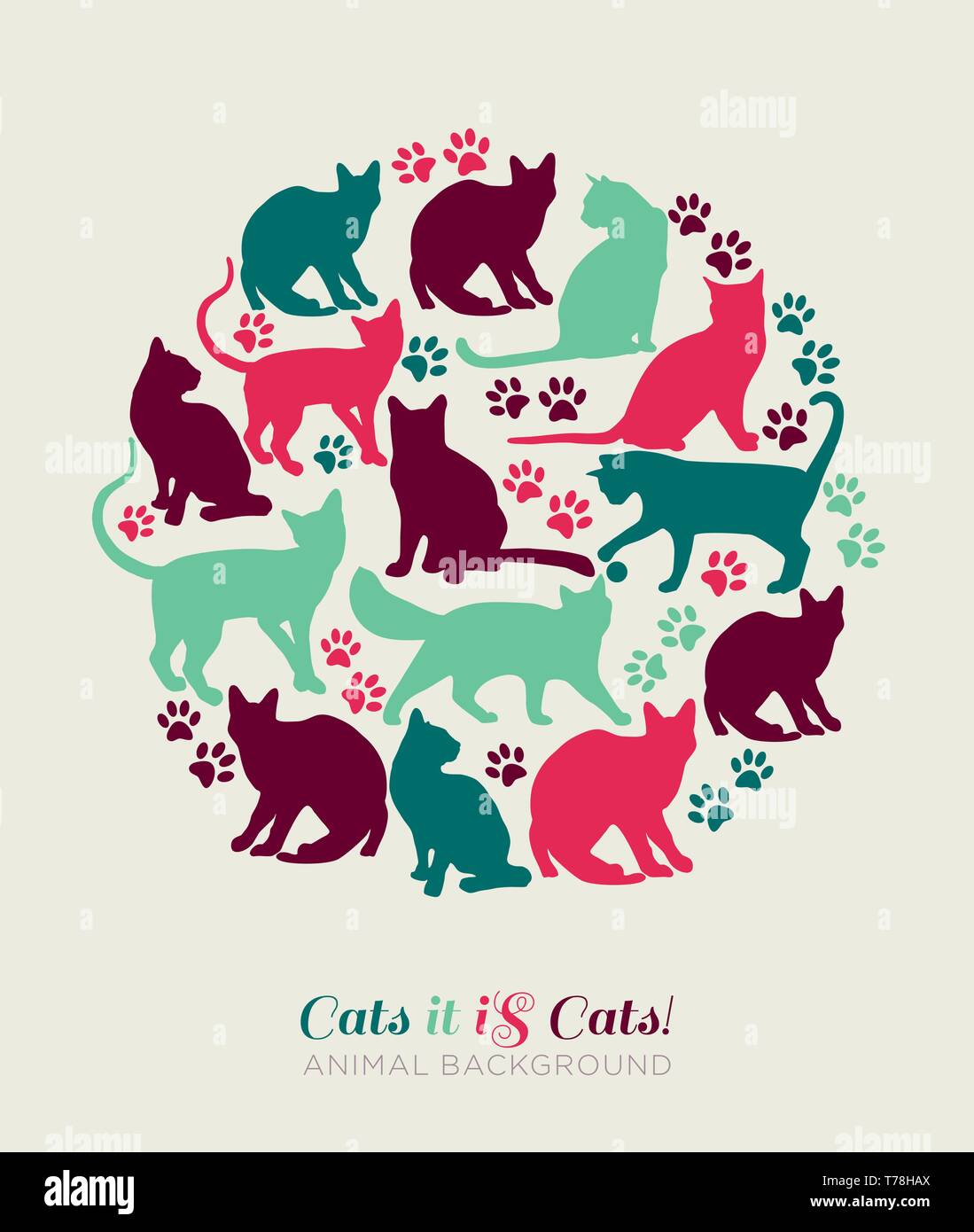 Set of cat icons Stock Vector Image & Art - Alamy