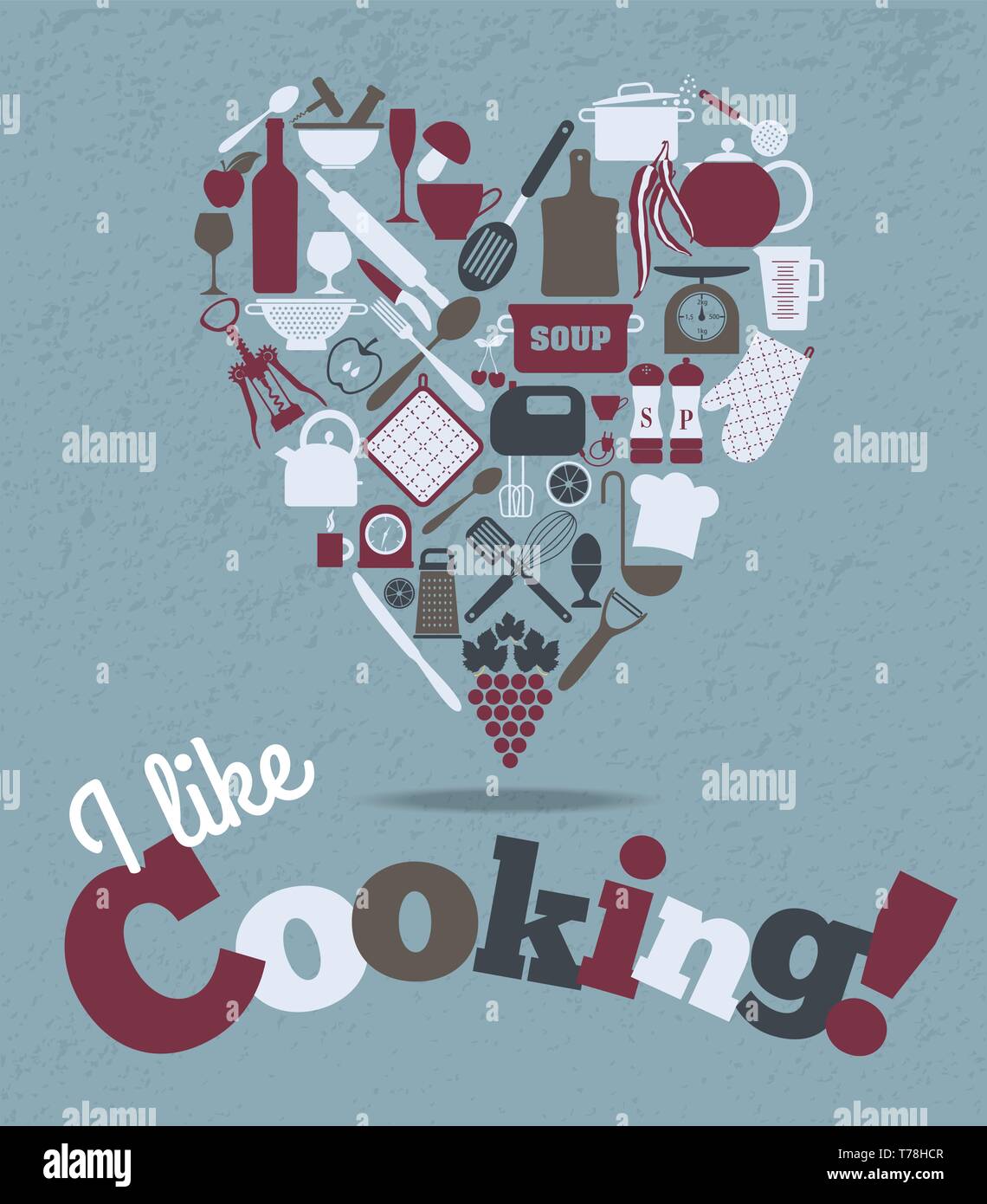 Kitchen towel wood Stock Vector Images - Alamy