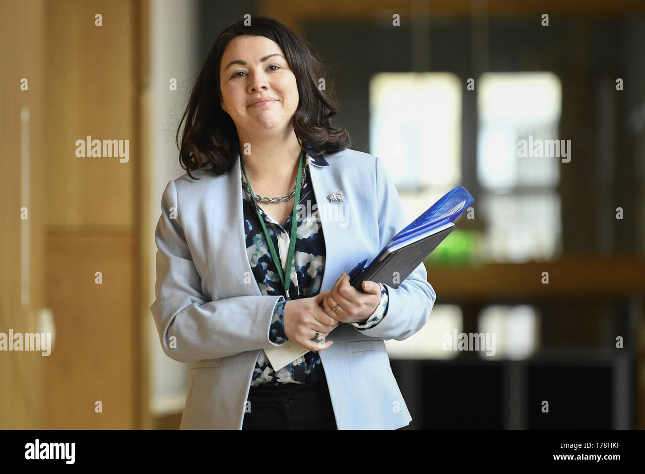 Scottish politicians attends the weekly First Minister's Question's at ...