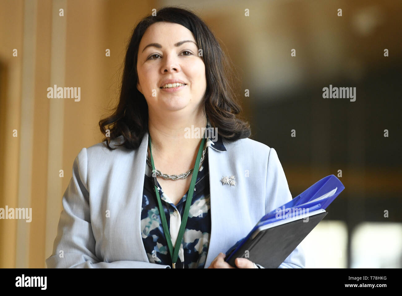 Scottish politicians attends the weekly First Minister's Question's at ...