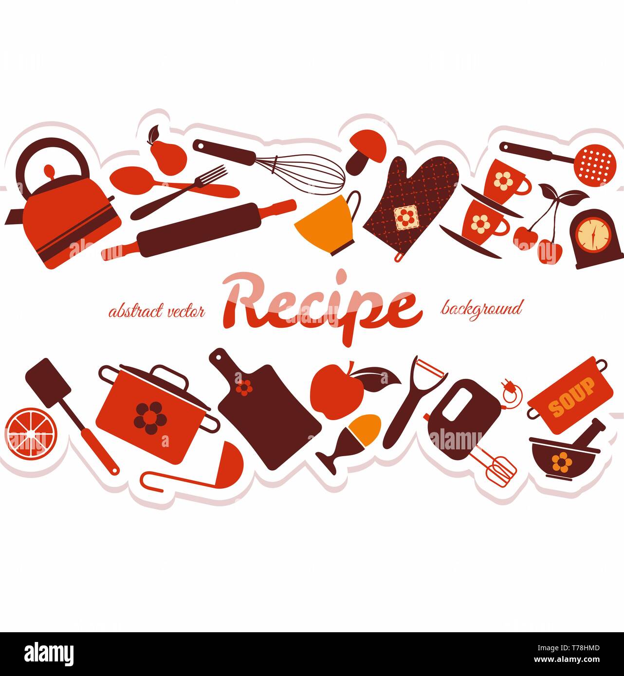 Kitchen abstract background Stock Vector Image & Art - Alamy