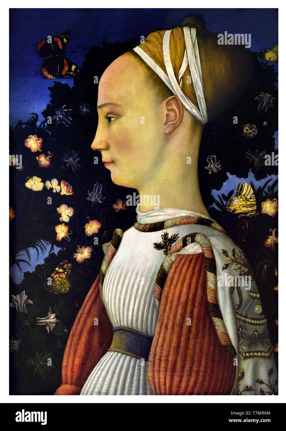 Medieval princess italian hi-res stock photography and images - Alamy