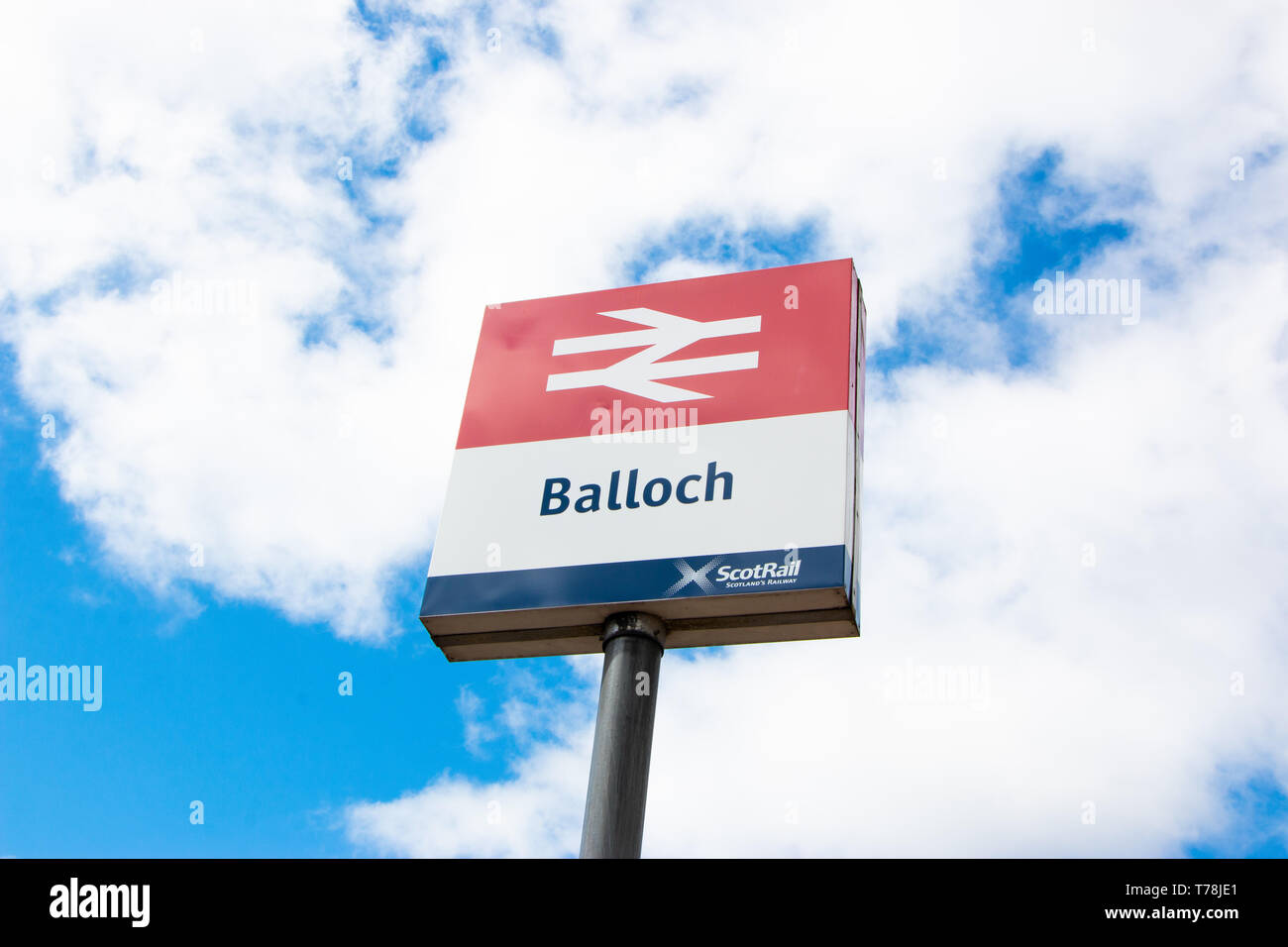 British rail station sign hi-res stock photography and images - Alamy