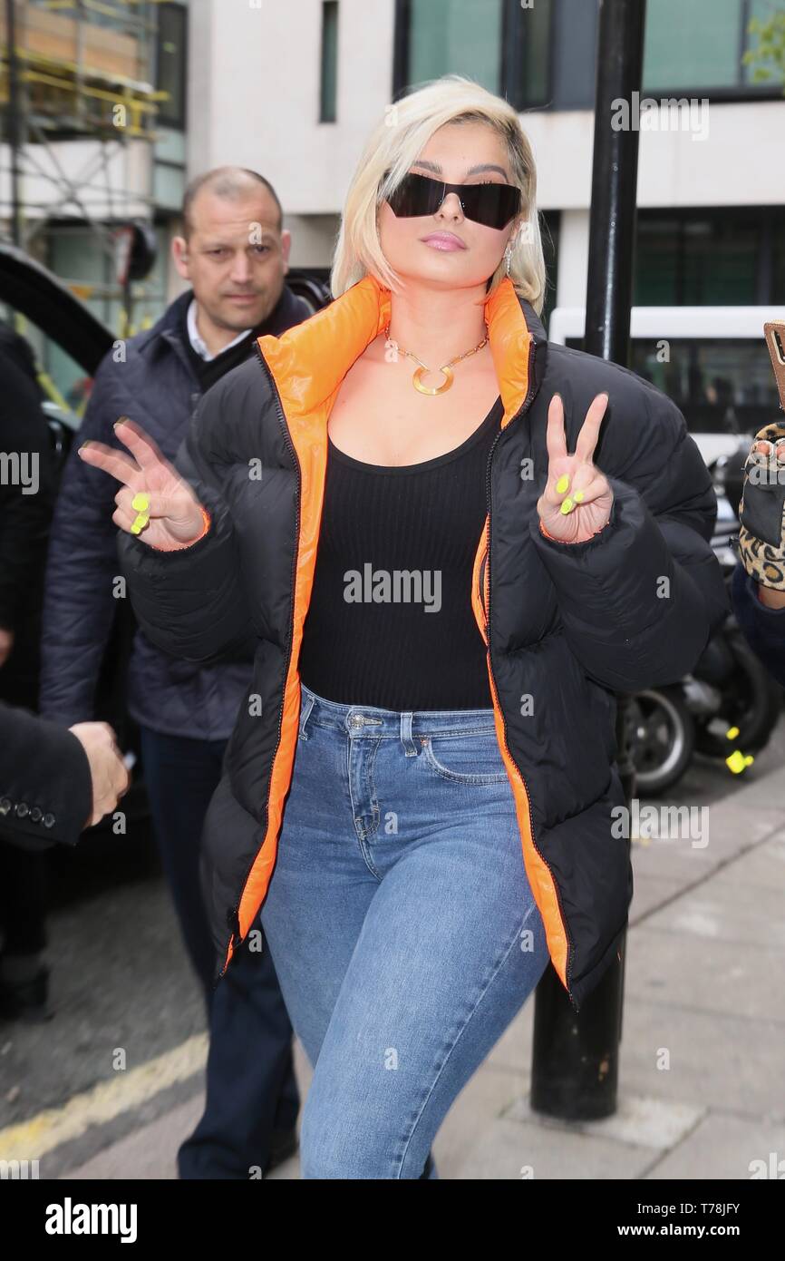 Bebe Rexha arrives at BBC Radio 1 studios Featuring: Bebe Rexha Where ...