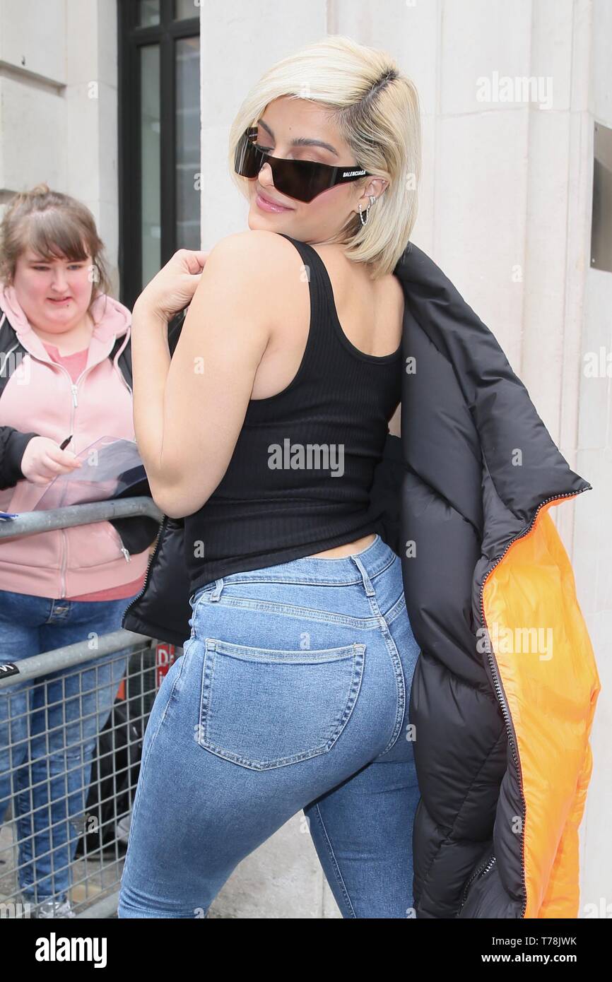 Bebe Rexha arrives at BBC Radio 1 studios Featuring: Bebe Rexha Where ...