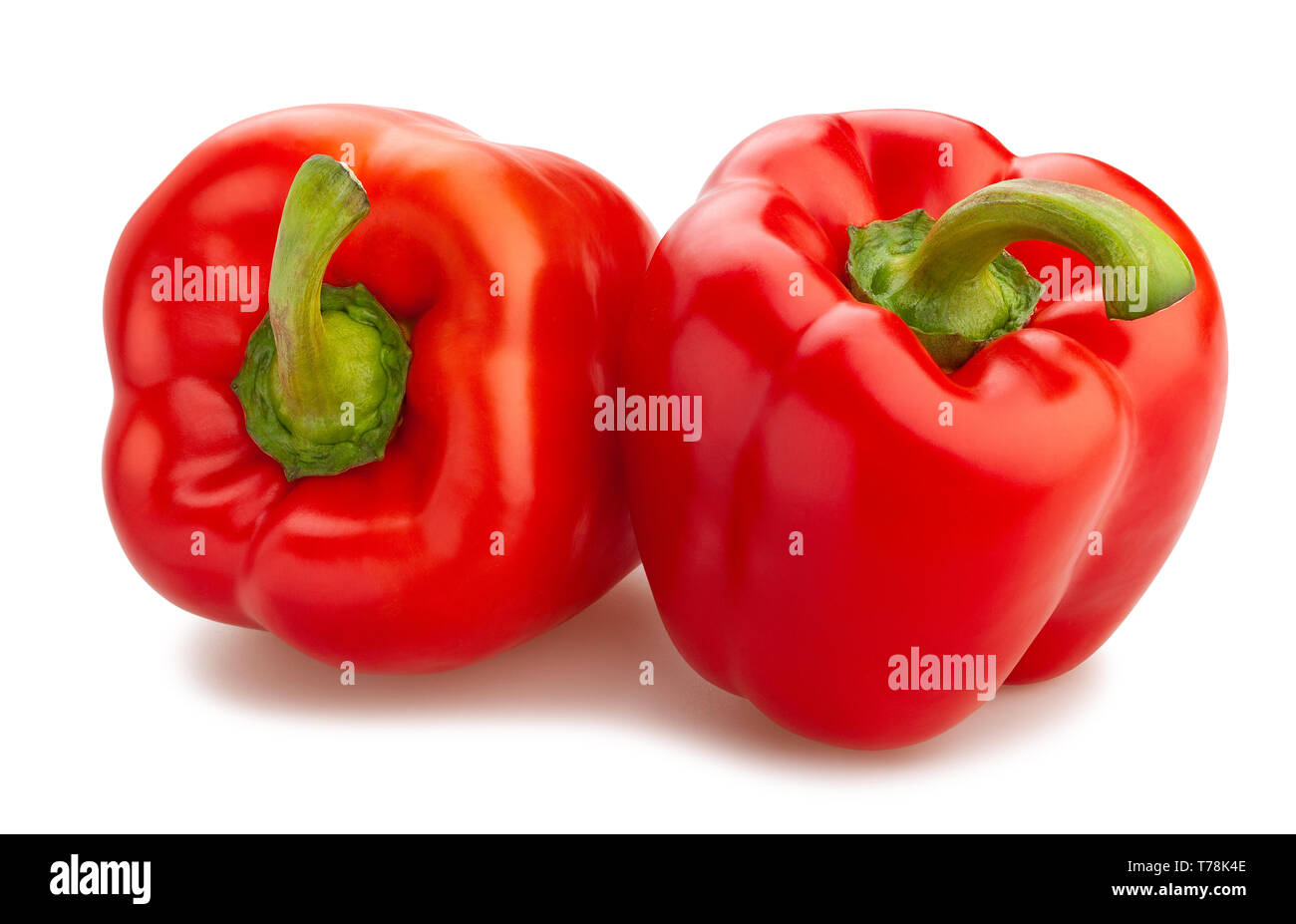 bell pepper path isolated Stock Photo - Alamy
