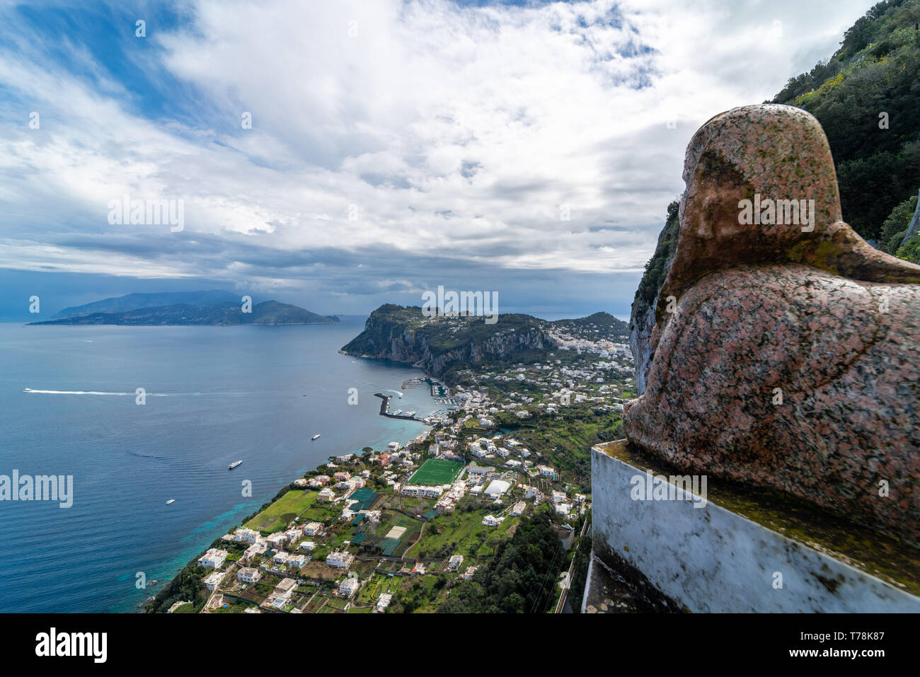 Villa San Michele, Anacapri, built by Axel Munthe, Capri: the famous ...